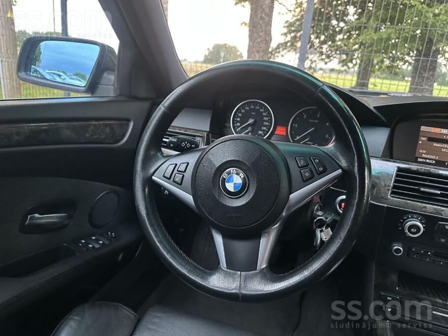 Pelēks BMW 520 2008 Cēsis, ar dzinēja tilpumu 2.00 L un nobraukumu 0 tūkst. km par 4500 €, foto 14 vietnē AUTOMOTO.COM.LV