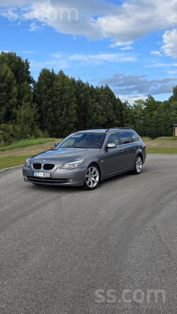 Pelēks BMW 520 2008 Cēsis, ar dzinēja tilpumu 2.00 L un nobraukumu 0 tūkst. km par 3650 €, foto 1 vietnē AUTOMOTO.COM.LV