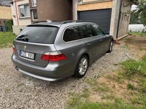 Grey BMW 520 2008 in Panevezys, with an engine capacity of 2.00 L and mileage of 253 thousand km for 2700 €, photo 4 on AUTOMOTO.COM.LV