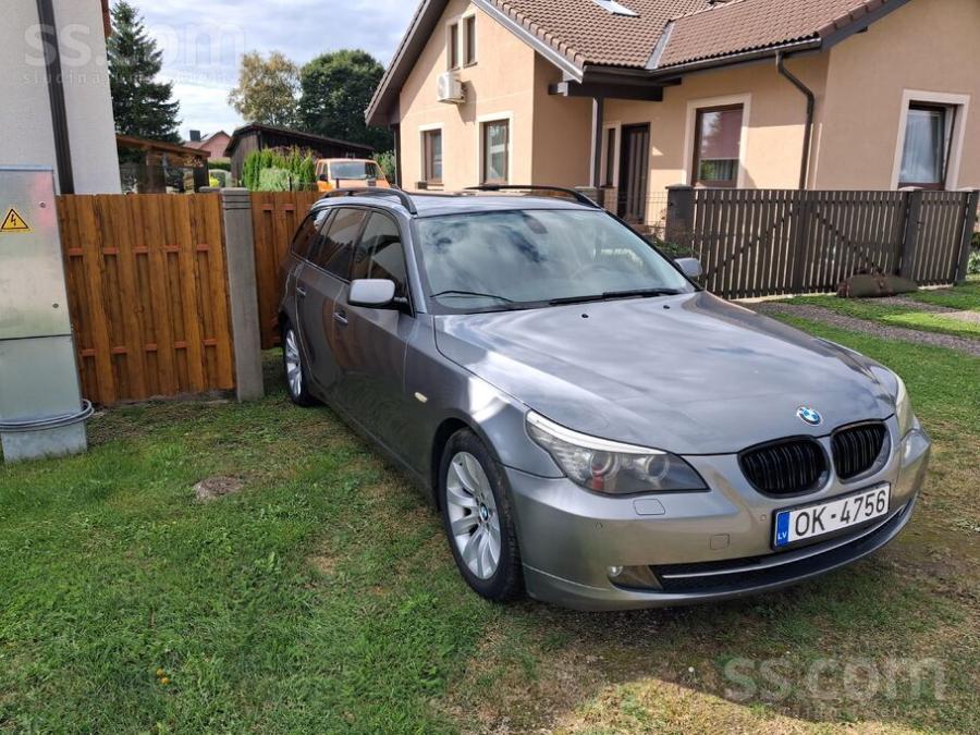 Pelēks BMW 520 2008 Liepāja, ar dzinēja tilpumu 2.00 L un nobraukumu 306 tūkst. km par 5600 €, foto 3 vietnē AUTOMOTO.COM.LV