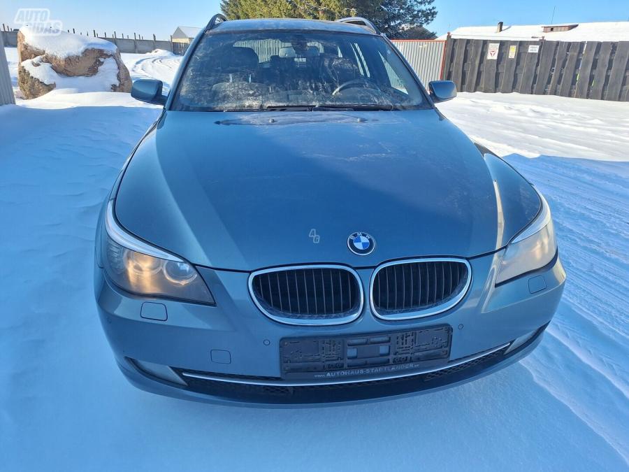 Pelēks BMW 520 2009 Marijampole, ar dzinēja tilpumu 2.00 L un nobraukumu 278 tūkst. km par 4100 €, foto 3 vietnē AUTOMOTO.COM.LV