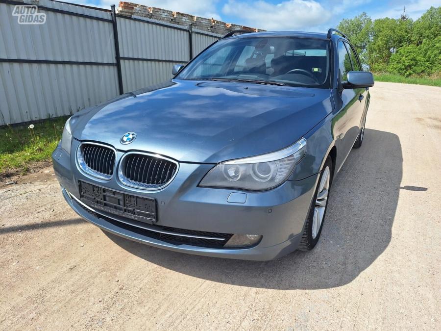 Grey BMW 520 2009 in Marijampole, with an engine capacity of 2.00 L and mileage of 278 thousand km for 3850 €, photo 3 on AUTOMOTO.COM.LV