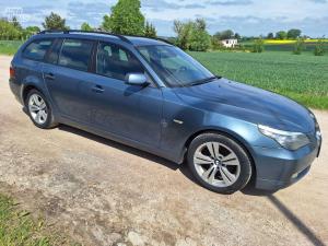 Grey BMW 520 2009 in Marijampole, with an engine capacity of 2.00 L and mileage of 278 thousand km for 3850 €, photo 5 on AUTOMOTO.COM.LV