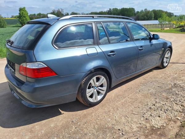 Grey BMW 520 2009 in Marijampole, with an engine capacity of 2.00 L and mileage of 278 thousand km for 3850 €, photo 5 on AUTOMOTO.COM.LV
