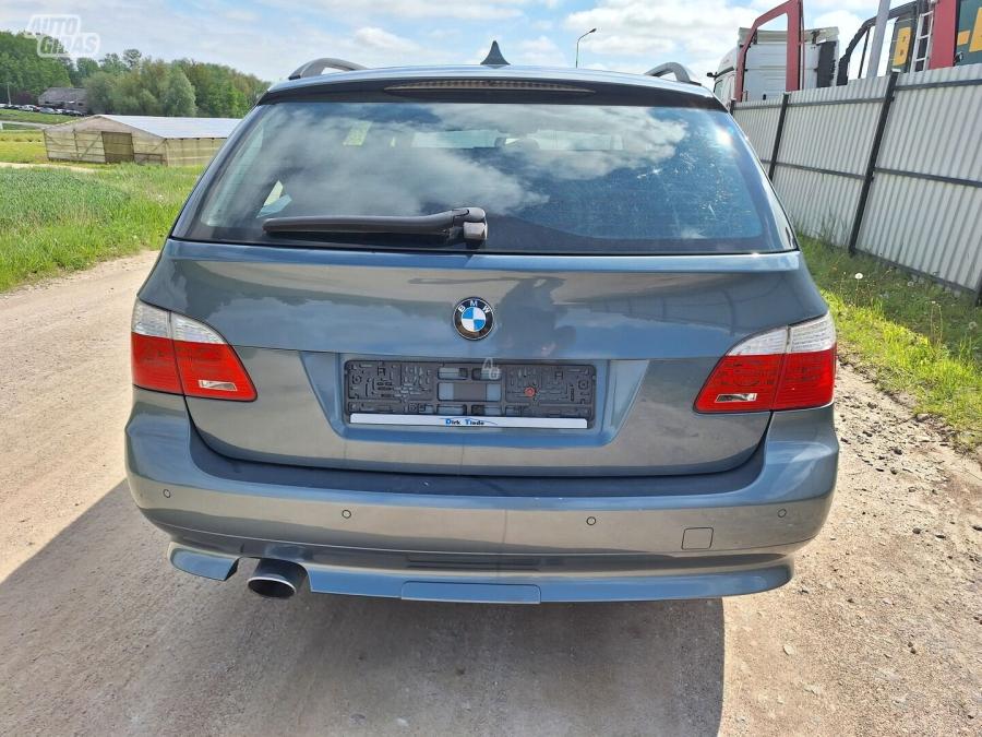 Grey BMW 520 2009 in Marijampole, with an engine capacity of 2.00 L and mileage of 278 thousand km for 3850 €, photo 7 on AUTOMOTO.COM.LV