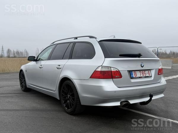 Pelēks BMW 520 2009 Liepāja, ar dzinēja tilpumu 2.00 L un nobraukumu 311 tūkst. km par 3500 €, foto 4 vietnē AUTOMOTO.COM.LV