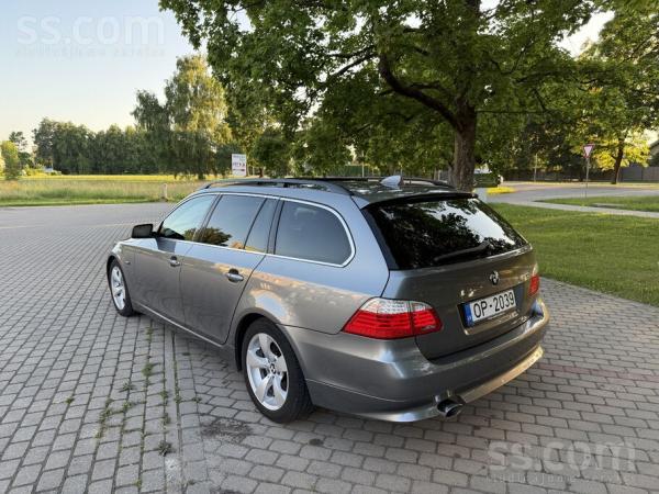 Pelēks BMW 520 2009 Jelgava, ar dzinēja tilpumu 2.00 L un nobraukumu 358 tūkst. km par 3850 €, foto 2 vietnē AUTOMOTO.COM.LV