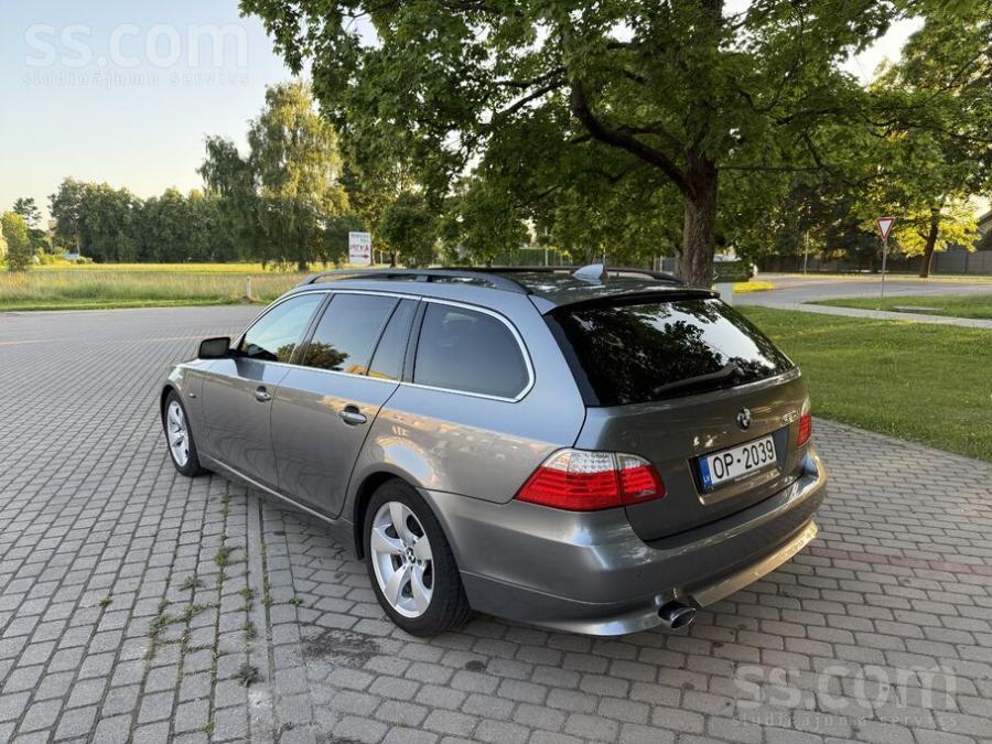 Серый БМВ 520 2009 в Елгава, объемом двигателя 2.00 л и пробегом 358 тыс. км за 3850 €, фото 3 на AUTOMOTO.COM.LV