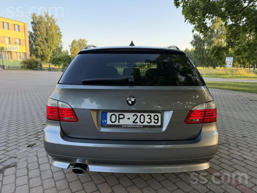 Серый БМВ 520 2009 в Елгава, объемом двигателя 2.00 л и пробегом 358 тыс. км за 3850 €, фото 4 на AUTOMOTO.COM.LV