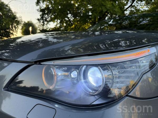 Pelēks BMW 520 2009 Jelgava, ar dzinēja tilpumu 2.00 L un nobraukumu 358 tūkst. km par 3850 €, foto 7 vietnē AUTOMOTO.COM.LV