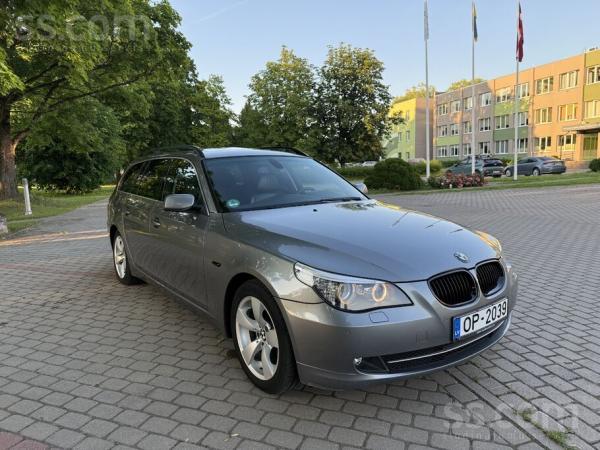 Pelēks BMW 520 2009 Jelgava, ar dzinēja tilpumu 2.00 L un nobraukumu 358 tūkst. km par 3850 €, foto 5 vietnē AUTOMOTO.COM.LV