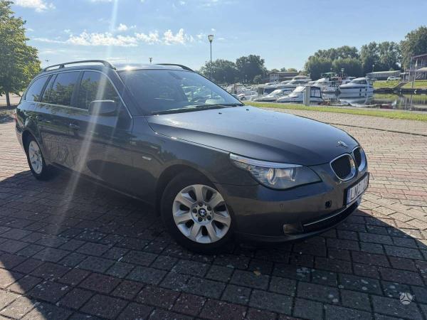 Grey BMW 520 2009 in Silute, with an engine capacity of 2.00 L and mileage of 331 thousand km for 3600 €, photo 2 on AUTOMOTO.COM.LV