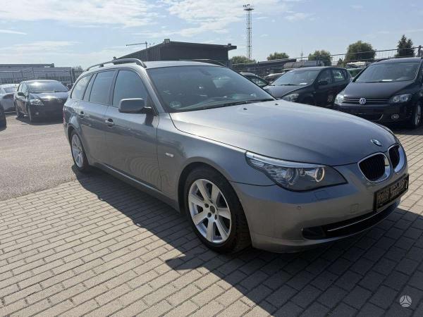 Grey BMW 520 2009 in Marijampole, with an engine capacity of 2.00 L and mileage of 270 thousand km for 4650 €, photo 4 on AUTOMOTO.COM.LV