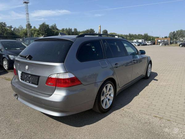 Grey BMW 520 2009 in Marijampole, with an engine capacity of 2.00 L and mileage of 270 thousand km for 4650 €, photo 5 on AUTOMOTO.COM.LV