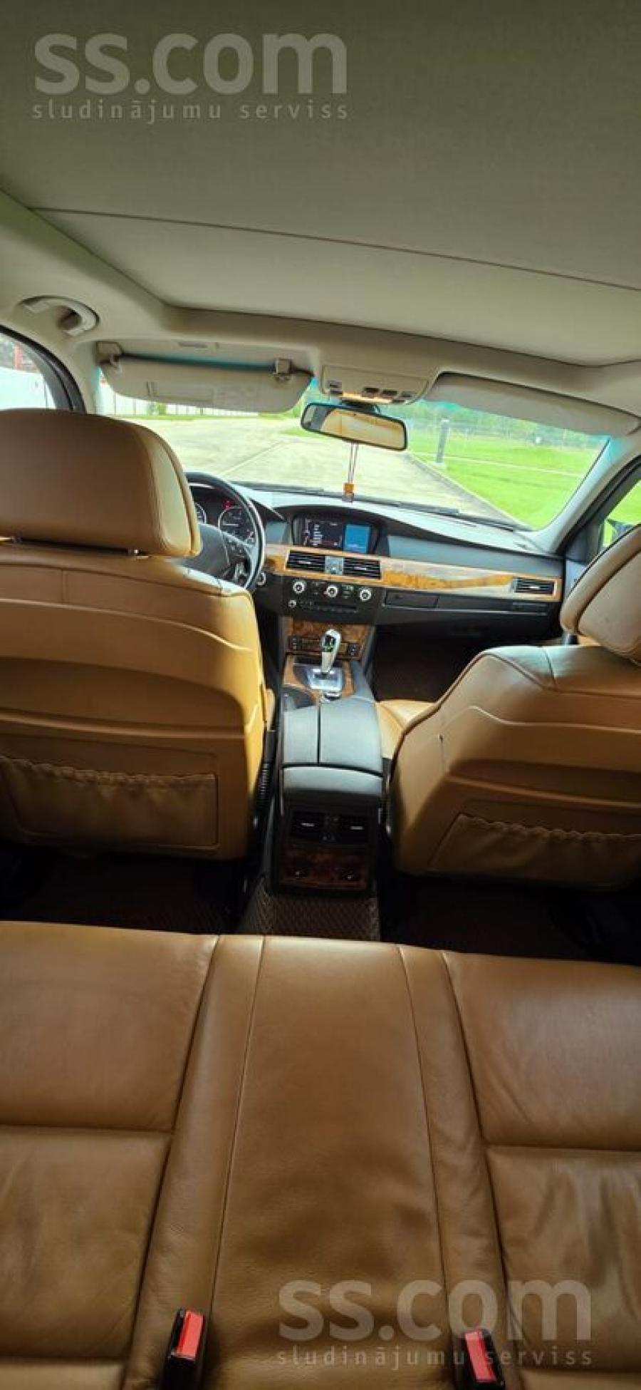 Pelēks BMW 520 2009 Aizkraukle, ar dzinēja tilpumu 2.00 L un nobraukumu 367 tūkst. km par 4300 €, foto 10 vietnē AUTOMOTO.COM.LV