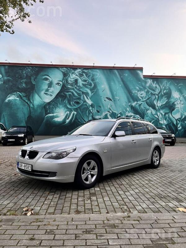 БМВ 520 2009 в Лиепая на AUTOMOTO.COM.LV Серый БМВ 520 2009 в Лиепая, объемом двигателя 2.00 л и пробегом 255 тыс. км за 4500 €, фото 6 на AUTOMOTO.COM.LV