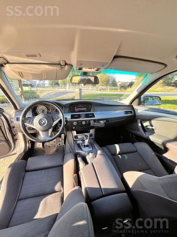 БМВ 520 2009 в Лиепая на AUTOMOTO.COM.LV Серый БМВ 520 2009 в Лиепая, объемом двигателя 2.00 л и пробегом 255 тыс. км за 4500 €, фото 9 на AUTOMOTO.COM.LV