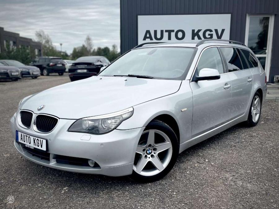 Pelēks BMW 520 2010 Viļņa, ar dzinēja tilpumu 2.00 L un nobraukumu 310 tūkst. km par 5499 €, foto 1 vietnē AUTOMOTO.COM.LV