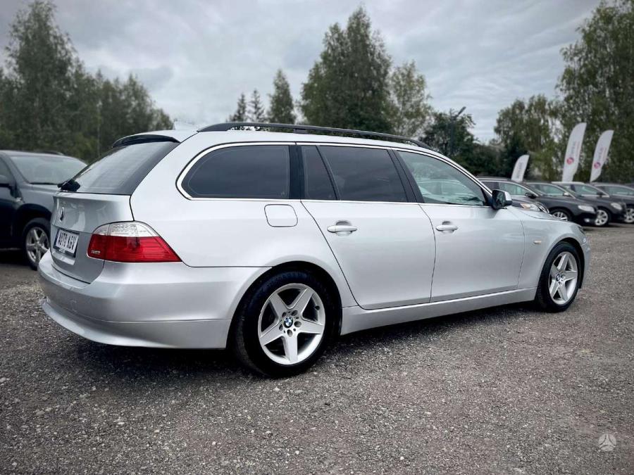 Pelēks BMW 520 2010 Viļņa, ar dzinēja tilpumu 2.00 L un nobraukumu 310 tūkst. km par 5499 €, foto 6 vietnē AUTOMOTO.COM.LV