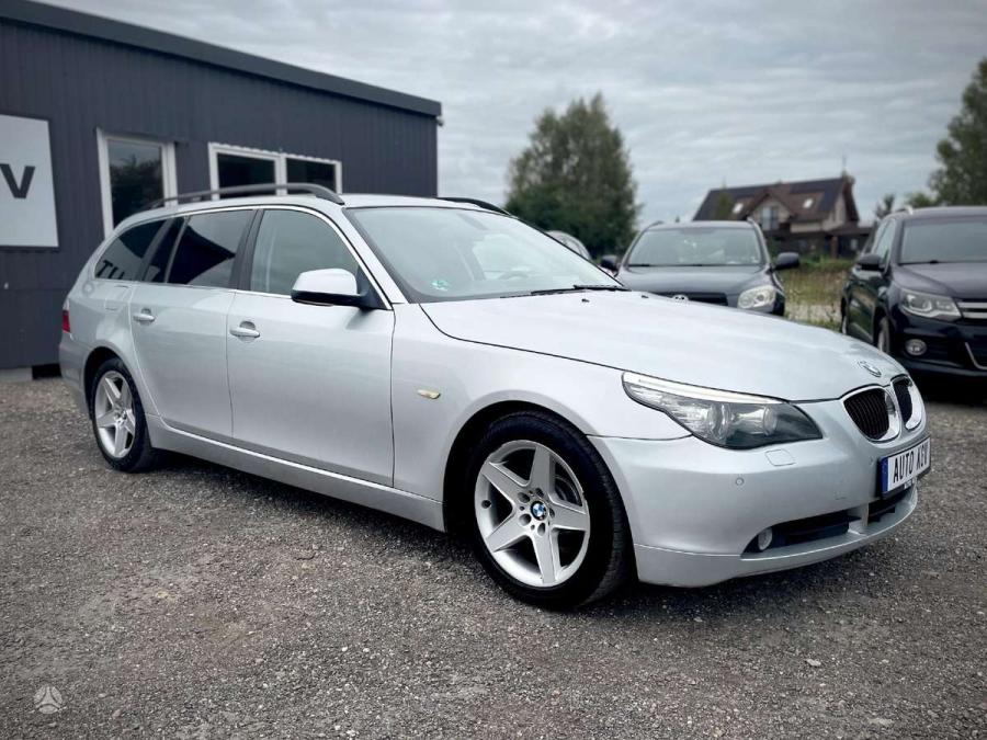 Pelēks BMW 520 2010 Viļņa, ar dzinēja tilpumu 2.00 L un nobraukumu 310 tūkst. km par 5499 €, foto 7 vietnē AUTOMOTO.COM.LV