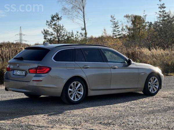 Grey BMW 520 2010 in Valmiera, with an engine capacity of 2.00 L and mileage of 330 thousand km for 7350 €, photo 5 on AUTOMOTO.COM.LV
