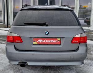 Grey BMW 520 2010 in Vilnius, with an engine capacity of 2.00 L and mileage of 271 thousand km for 5700 €, photo 5 on AUTOMOTO.COM.LV
