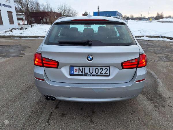 Grey BMW 520 2010 in Panevezys, with an engine capacity of 2.00 L and mileage of 280 thousand km for 5500 €, photo 5 on AUTOMOTO.COM.LV