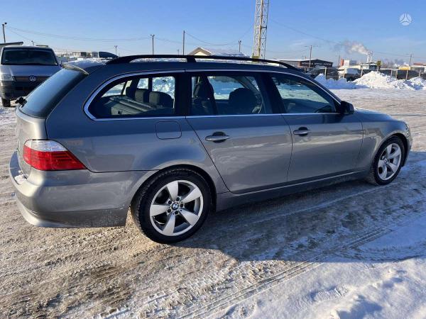 Grey BMW 520 2010 in Vilnius, with an engine capacity of 0.00 L and mileage of 250 thousand km for 4900 €, photo 6 on AUTOMOTO.COM.LV