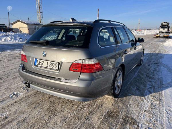 Grey BMW 520 2010 in Vilnius, with an engine capacity of 0.00 L and mileage of 250 thousand km for 4900 €, photo 7 on AUTOMOTO.COM.LV