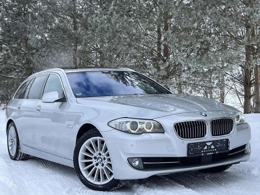 Pelēks BMW 520 2010 Raseiniai, ar dzinēja tilpumu 2.00 L un nobraukumu 295 tūkst. km par 8500 €, foto 1 vietnē AUTOMOTO.COM.LV