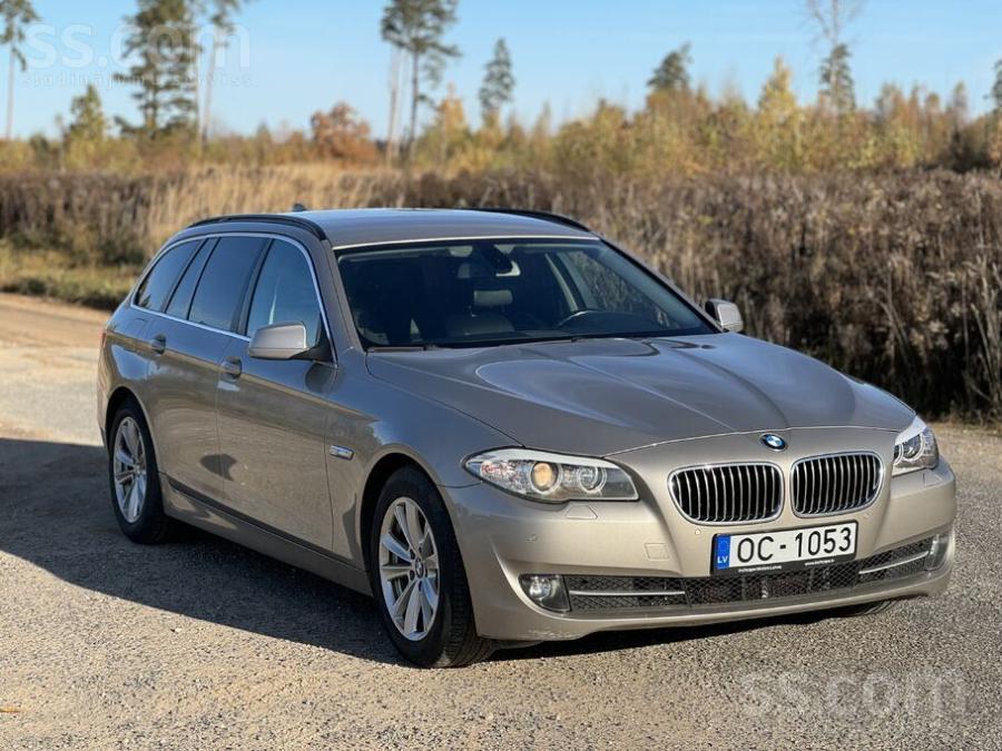 Pelēks BMW 520 2010 Valmiera, ar dzinēja tilpumu 2.00 L un nobraukumu 330 tūkst. km par 7200 €, foto 5 vietnē AUTOMOTO.COM.LV