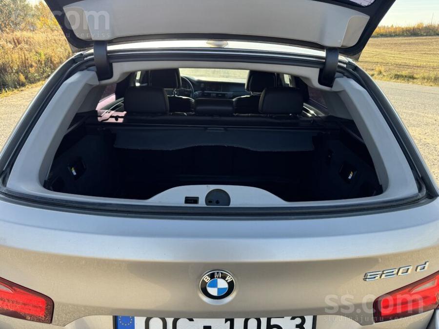 Pelēks BMW 520 2010 Valmiera, ar dzinēja tilpumu 2.00 L un nobraukumu 330 tūkst. km par 7200 €, foto 10 vietnē AUTOMOTO.COM.LV