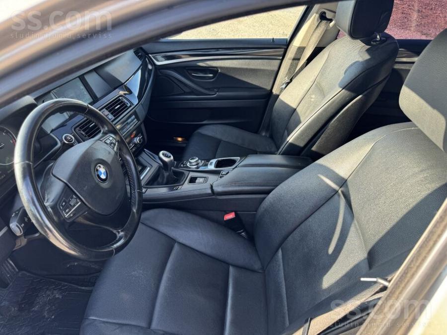 Pelēks BMW 520 2010 Valmiera, ar dzinēja tilpumu 2.00 L un nobraukumu 330 tūkst. km par 7200 €, foto 14 vietnē AUTOMOTO.COM.LV