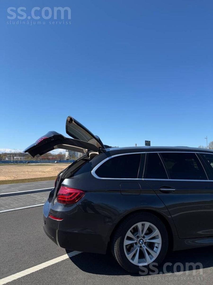 Grey BMW 520 2010 in Riga, with an engine capacity of 2.00 L and mileage of 285 thousand km for 6500 €, photo 7 on AUTOMOTO.COM.LV