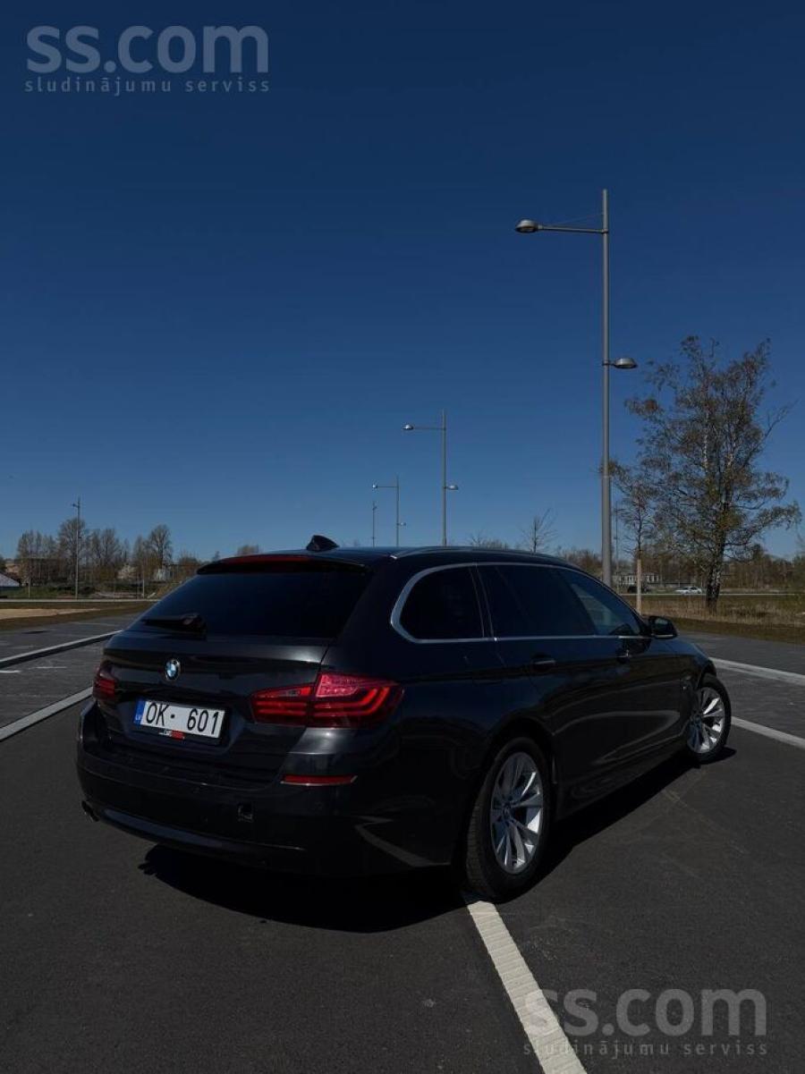 Grey BMW 520 2010 in Riga, with an engine capacity of 2.00 L and mileage of 285 thousand km for 6500 €, photo 8 on AUTOMOTO.COM.LV