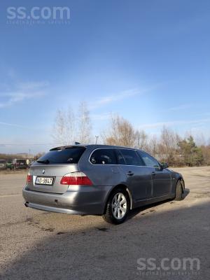 Серый БМВ 520 2010 в Рига, объемом двигателя 2.00 л и пробегом 407 тыс. км за 1950 €, фото  на AUTOMOTO.COM.LV