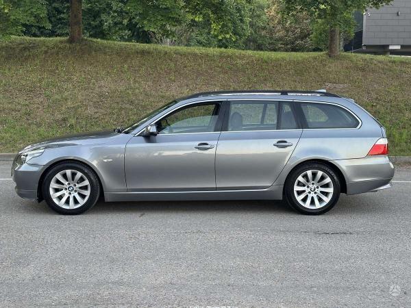 Grey BMW 520 2010 in Jonava, with an engine capacity of 2.00 L and mileage of 397 thousand km for 4250 €, photo 6 on AUTOMOTO.COM.LV