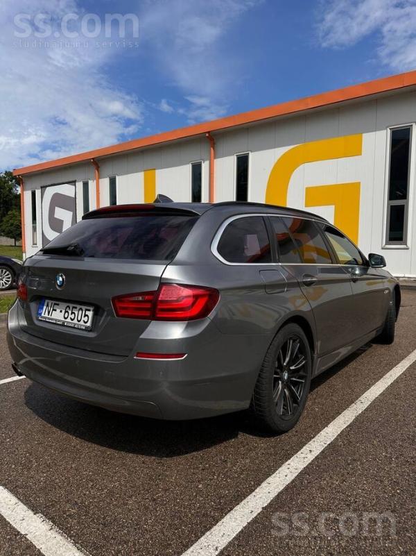Grey BMW 520 2010 in Daugavpils, with an engine capacity of 2.00 L and mileage of 422 thousand km for 5000 €, photo 5 on AUTOMOTO.COM.LV