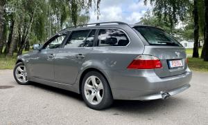 Grey BMW 520 2010 in Kaunas, with an engine capacity of 2.00 L and mileage of 357 thousand km for 3100 €, photo 9 on AUTOMOTO.COM.LV