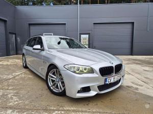 Grey BMW 520 2010 in Utena, with an engine capacity of 2.00 L and mileage of 390 thousand km for 7490 €, photo 3 on AUTOMOTO.COM.LV