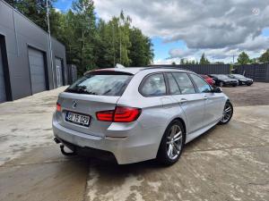 Grey BMW 520 2010 in Utena, with an engine capacity of 2.00 L and mileage of 390 thousand km for 7490 €, photo 4 on AUTOMOTO.COM.LV