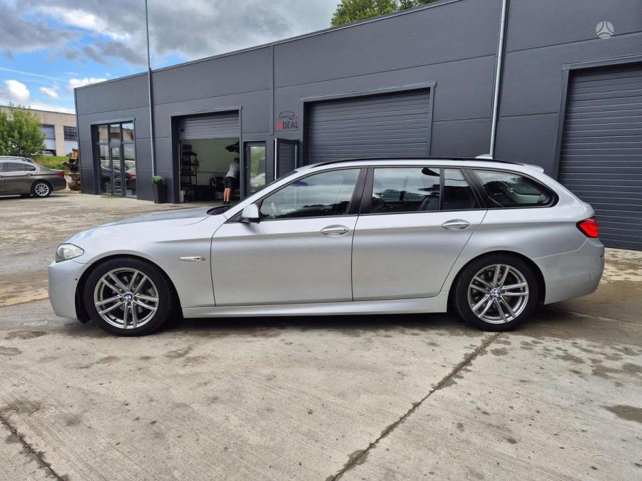 Grey BMW 520 2010 in Utena, with an engine capacity of 2.00 L and mileage of 390 thousand km for 7490 €, photo 6 on AUTOMOTO.COM.LV