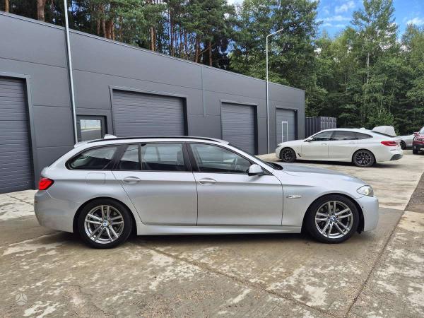 Grey BMW 520 2010 in Utena, with an engine capacity of 2.00 L and mileage of 390 thousand km for 7490 €, photo 6 on AUTOMOTO.COM.LV
