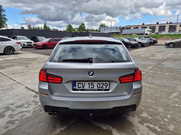 Grey BMW 520 2010 in Utena, with an engine capacity of 2.00 L and mileage of 390 thousand km for 7490 €, photo 8 on AUTOMOTO.COM.LV