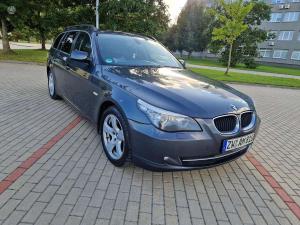 Pelēks BMW 520 2010 Kauņa, ar dzinēja tilpumu 2.00 L un nobraukumu 349 tūkst. km par 3740 €, foto  vietnē AUTOMOTO.COM.LV