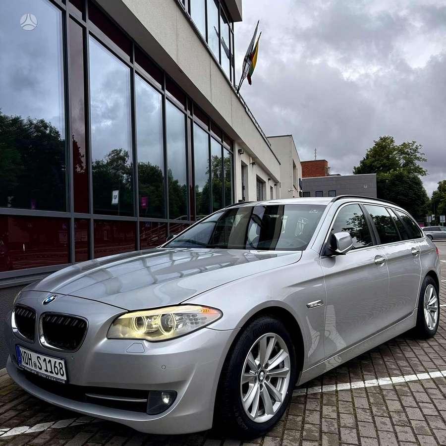 Grey BMW 520 2010 in Kaisiadorys, with an engine capacity of 2.00 L and mileage of 320 thousand km for 5000 €, photo 12 on AUTOMOTO.COM.LV