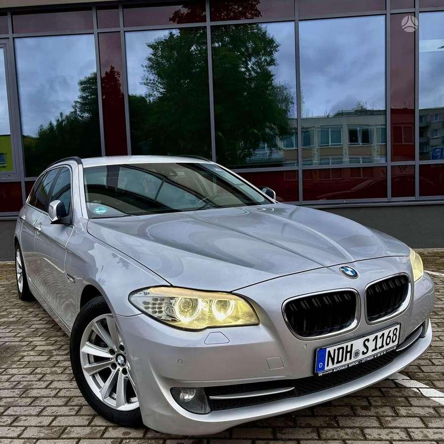 Grey BMW 520 2010 in Kaisiadorys, with an engine capacity of 2.00 L and mileage of 320 thousand km for 5000 €, photo 14 on AUTOMOTO.COM.LV