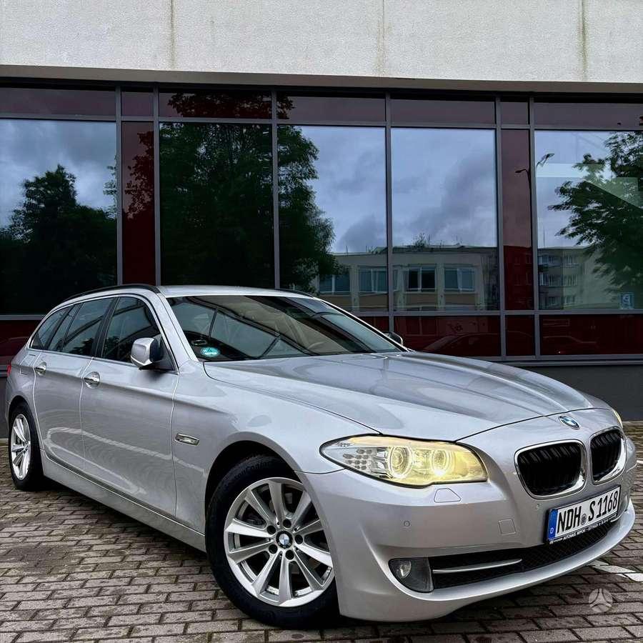 Grey BMW 520 2010 in Kaisiadorys, with an engine capacity of 2.00 L and mileage of 320 thousand km for 5000 €, photo 15 on AUTOMOTO.COM.LV