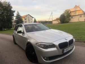 Grey BMW 520 2010 in Vilnius, with an engine capacity of 2.00 L and mileage of 375 thousand km for 5700 €, photo 5 on AUTOMOTO.COM.LV