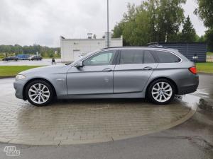 Grey BMW 520 2010 in Vilnius, with an engine capacity of 2.00 L and mileage of 287 thousand km for 7450 €, photo 9 on AUTOMOTO.COM.LV